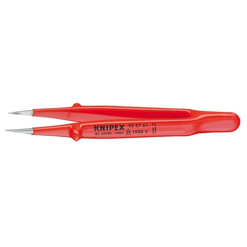 Knipex 92 27 61 Precision Insulated Tweezers With Straight Tips | AC Pools