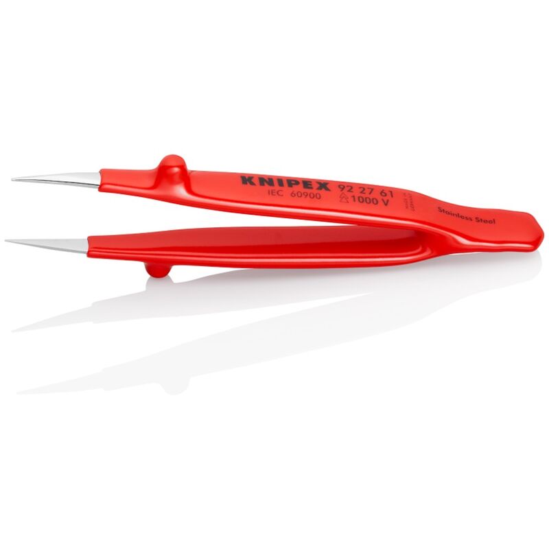 Knipex 92 27 61 Precision Insulated Tweezers With Straight Tips | AC Pools
