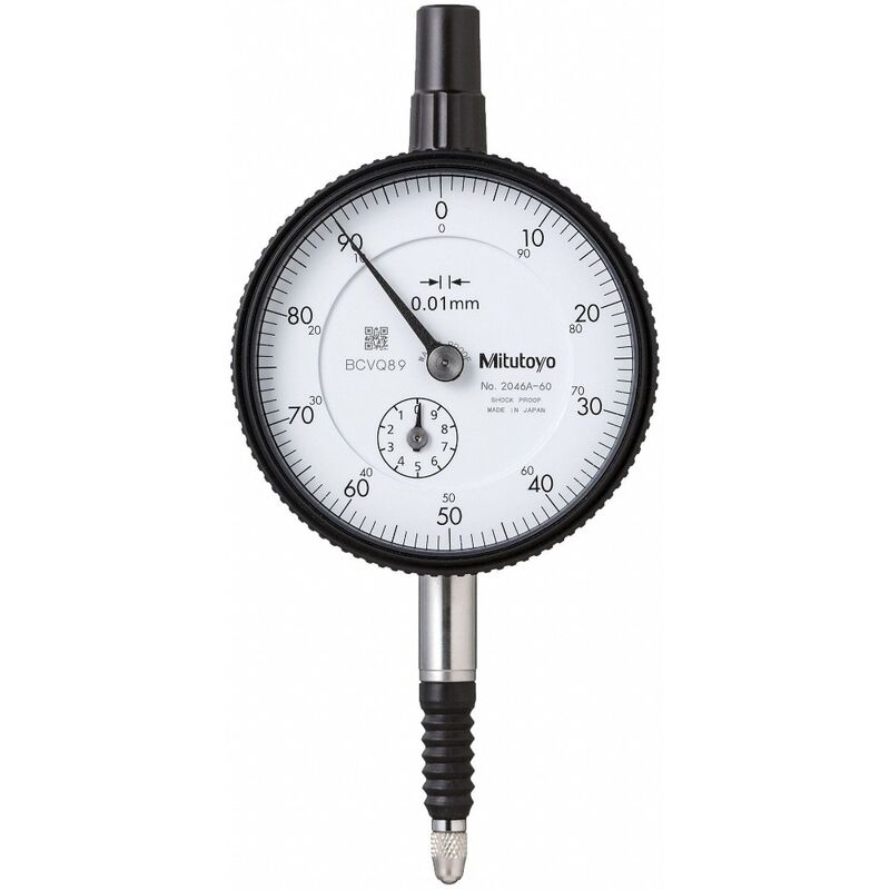 Mitutoyo Dial Indicator Waterproof Metric 10mm 2046A-60 | AC Pools Mitutoyo Dial Indicator Waterproof Metric 10mm 2046A-60 | AC Pools