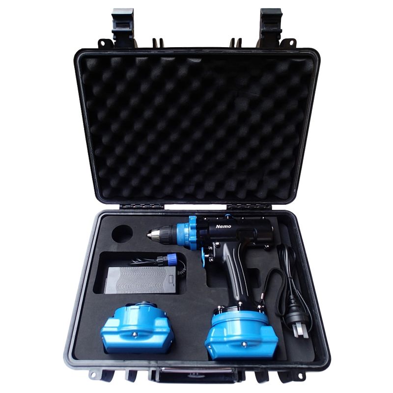 Nemo 18v Underwater Pool & Spa Drill Kit 5m (With 2 x 3Ah Batteries ...